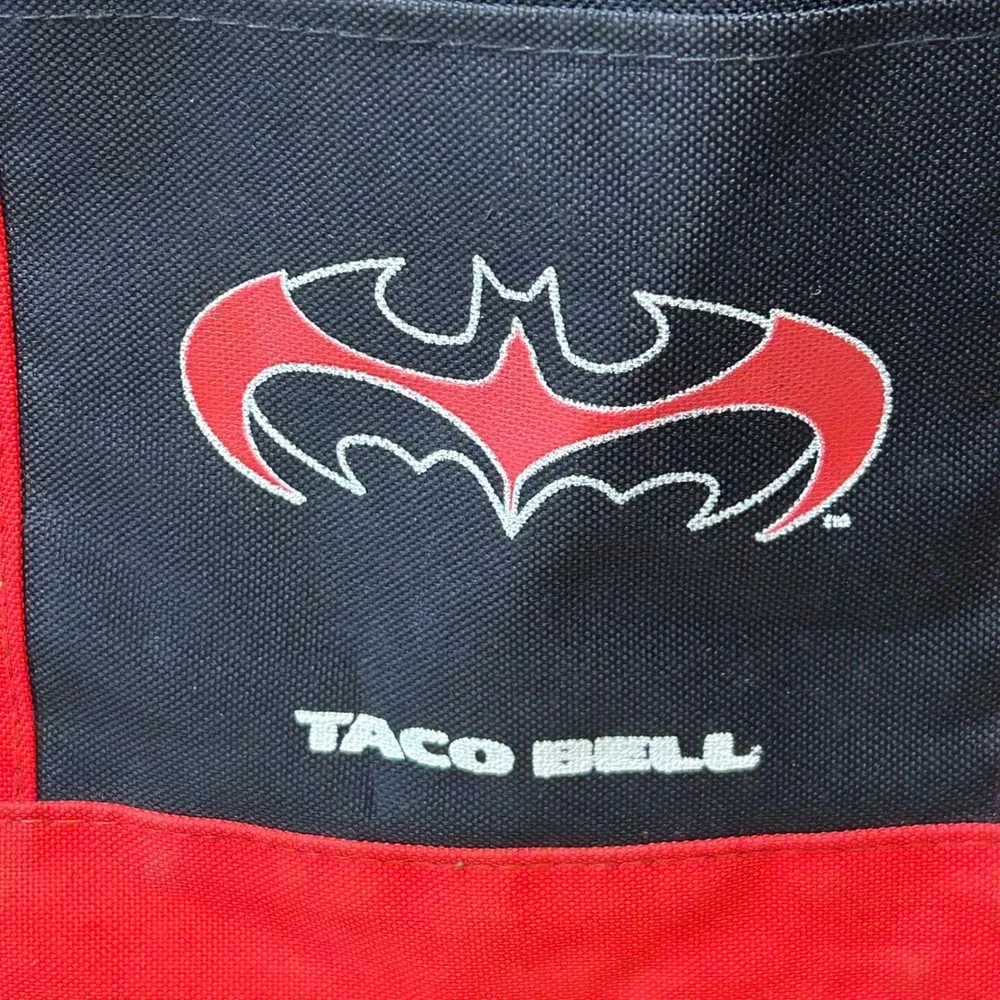 Taco Bell | Bags | Vintage Taco Bell Batman Forever Promo Tote Bag ...